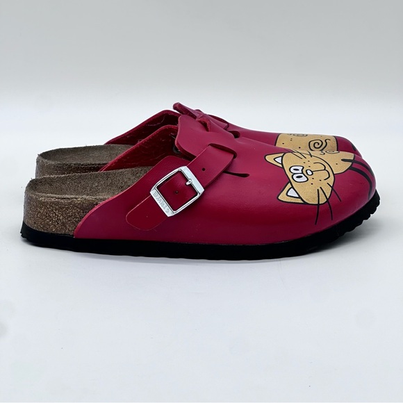 Birkenstock | Shoes | Birkenstock Birks Boston Kitty Cat Clogs Size 5 ...